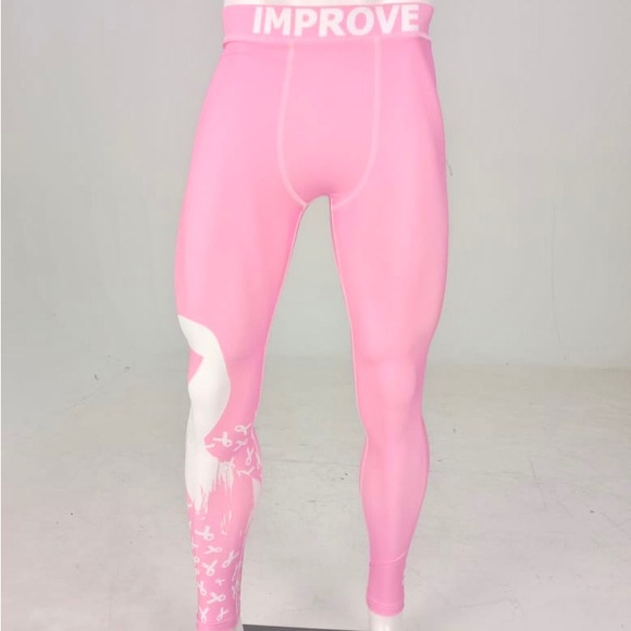 Pants | Improve Pink October Compression Pants | Poshmark